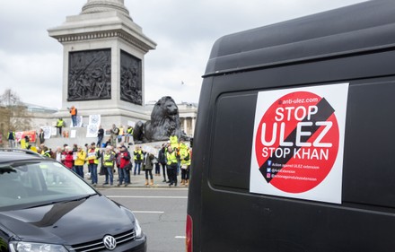 Sticker Against Ulez Expansion Mayor London Editorial Stock Photo ...