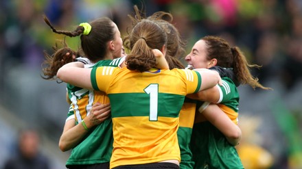Kerry Vs Galway Kerry Team Celebrate Editorial Stock Photo - Stock ...