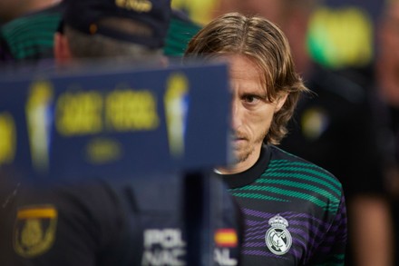 Luka Modric Real Madrid Looks On Editorial Stock Photo - Stock Image ...