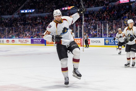 Cleveland Monsters Defenseman Cole Clayton 34 Editorial Stock Photo ...
