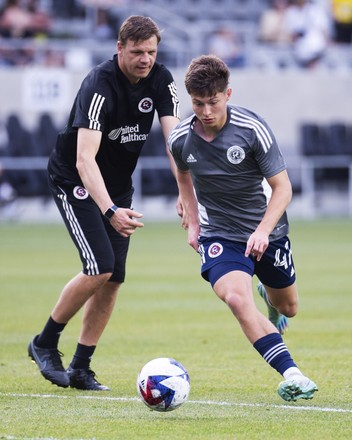 New England Revolution Forward Esmir Bajraktarevic Editorial Stock ...
