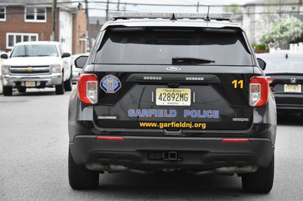 Garfield Police Vehicle Motor Vehicle Accident Editorial Stock Photo ...