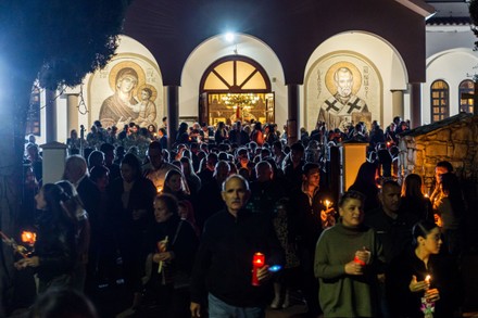 People Leave Church After End Resurrection Editorial Stock Photo ...