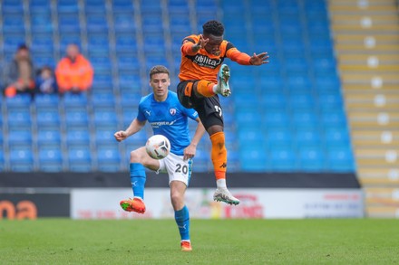 Chesterfield Midfielder Darren Oldaker 26 During Editorial Stock Photo ...