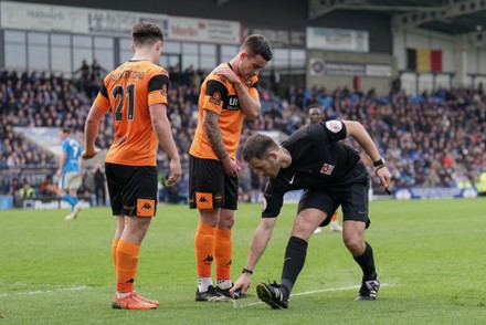 Chesterfield Midfielder Ryan Colclough During National Editorial Stock ...