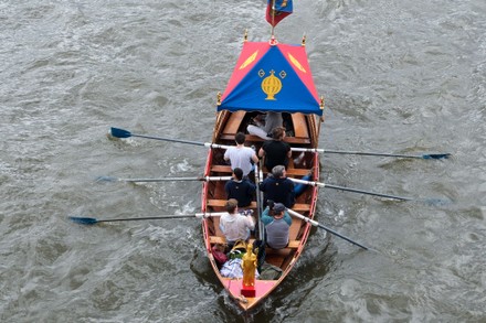 Tudor Pull Ceremonial Event Thames Watermens Editorial Stock Photo ...