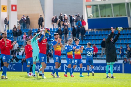 Fc Andorra Players After Laliga Smartbank Editorial Stock Photo - Stock ...