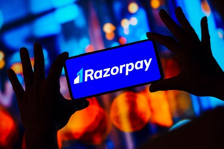 This Photo Illustration Razorpay Logo Displayed Editorial Stock Photo ...