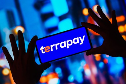 This Photo Illustration Terrapay Logo Displayed Editorial Stock Photo ...