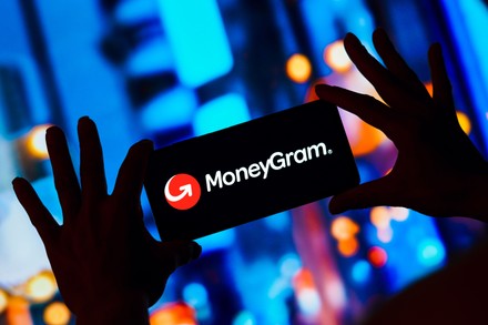 This Photo Illustration Moneygram Logo Displayed Editorial Stock Photo ...