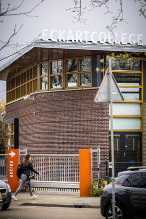 Eindhoven Exterior Eckart College Eindhoven High Editorial Stock Photo ...