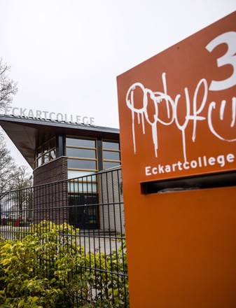 Eindhoven Exterior Eckart College Eindhoven High Editorial Stock Photo ...