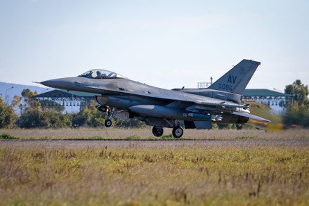Lockheed Martin F16c Fighting Falcon Usaf Editorial Stock Photo - Stock ...