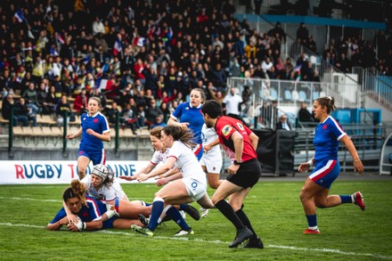 French Score Try During Friendly Match Editorial Stock Photo - Stock ...
