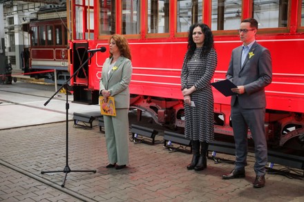 Deputy Mayor Warsaw Aldona Machnowskagora L Editorial Stock Photo ...