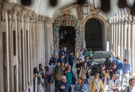 Milan Italy News Via Festa Del Editorial Stock Photo - Stock Image | Shutterstock