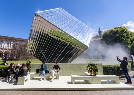 Milan Italy News Via Festa Del Editorial Stock Photo - Stock Image | Shutterstock