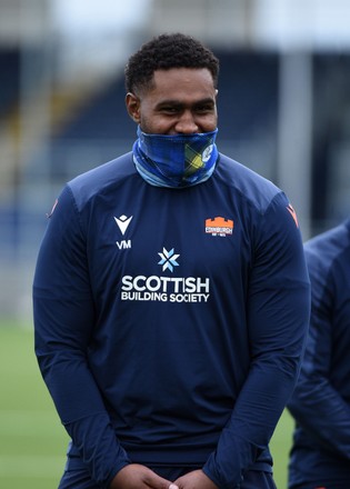 Bill Mata Edinburgh Rugby Number 8 Editorial Stock Photo - Stock Image ...