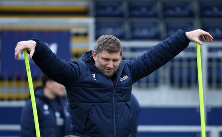 Stevie Lawrie Edinburgh Rugby Forwards Coach Editorial Stock Photo ...
