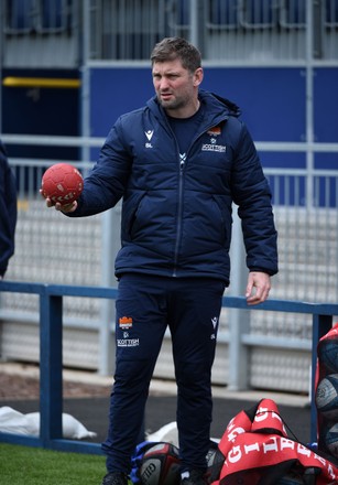 Stevie Lawrie Edinburgh Rugby Forwards Coach Editorial Stock Photo ...