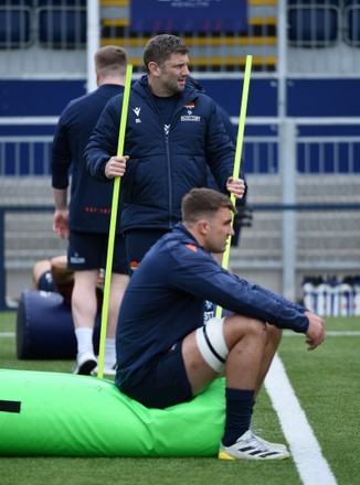 Stevie Lawrie Edinburgh Rugby Forwards Coach Editorial Stock Photo ...