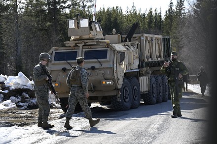 Us Marine Corps Usmc Oshkosh Logistic Editorial Stock Photo - Stock ...