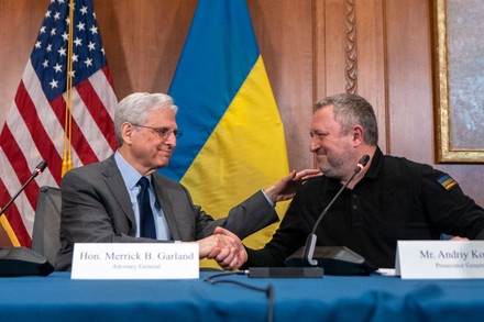 Ukrainian Prosecutor General Andriy Kostin R Editorial Stock Photo ...