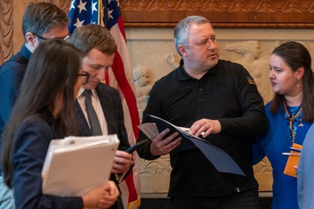 Ukrainian Prosecutor General Andriy Kostin Delivers Editorial Stock ...