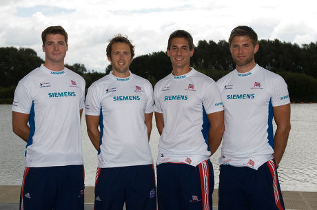 Mens Quadruple Scull Gb Rowing Team Editorial Stock Photo - Stock Image ...