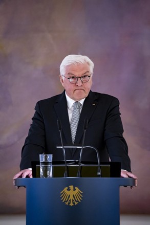 German President Frankwalter Steinmeier Speaks During Editorial Stock ...