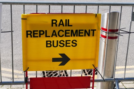 Notices Didcot Parkway All Railway Lines Editorial Stock Photo - Stock ...