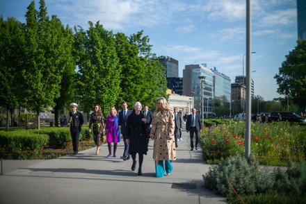 __COUNT__ Queen Maxima Visit Milano Design Week. Milan, Italy - - 18 ...