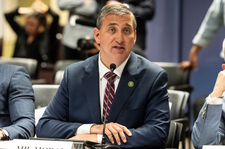 Congressman Nathaniel Moran R Speaks During Editorial Stock Photo ...