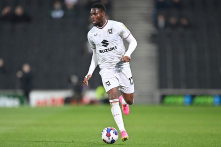 Milton Keynes Dons Forward Jonathan Leko Editorial Stock Photo - Stock ...