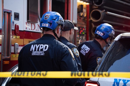Nypd Emergency Service Unit On Scene Editorial Stock Photo - Stock ...