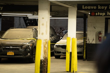 Rubble That Fell On Cars Rapid Editorial Stock Photo - Stock Image ...