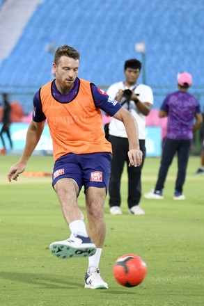 Rajasthan Royals Jos Butler During Practice Editorial Stock Photo ...
