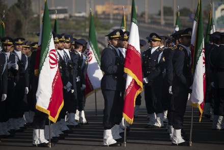Members Iranian Army Honor Guard Stand Editorial Stock Photo - Stock ...
