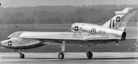 Handley Page Hp115 Farnborough Air Display Editorial Stock Photo ...