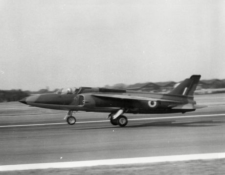 Folland Gnat Mk1 Farnborough Air Show Editorial Stock Photo - Stock ...