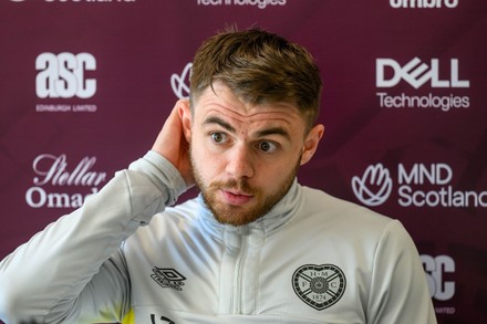 Alan Forrest Hearts Speaks Media During Editorial Stock Photo - Stock ...