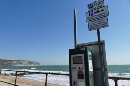 Price Onstreet Parking Along Shore Road Editorial Stock Photo - Stock ...