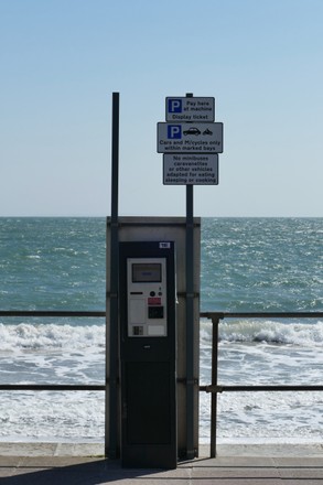 Price Onstreet Parking Along Shore Road Editorial Stock Photo - Stock ...