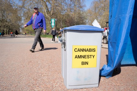 Cannabis Amnesty Bin Placed By Police Editorial Stock Photo - Stock ...