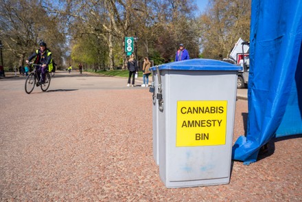 Cannabis Amnesty Bin Placed By Police Editorial Stock Photo - Stock ...