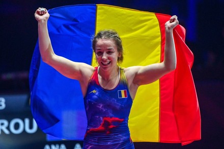 Andreea Ana Romania Celebrates Her Victory Editorial Stock Photo ...