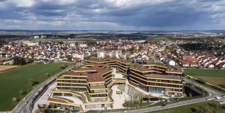 Lidl Germany Headquarters Exterior View Drone Editorial Stock Photo ...