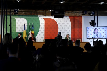Rome Italy Politics National Direction Democratic Editorial Stock Photo ...