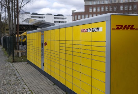 Dhl Packing Station Berlin 13042023 Berlin Editorial Stock Photo ...