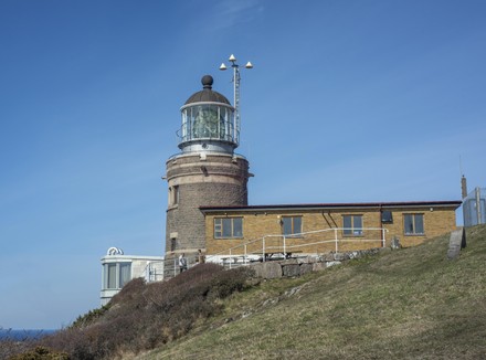 Kullen Lighthouse By Mouth Oeresund Kullaberg Editorial Stock Photo ...